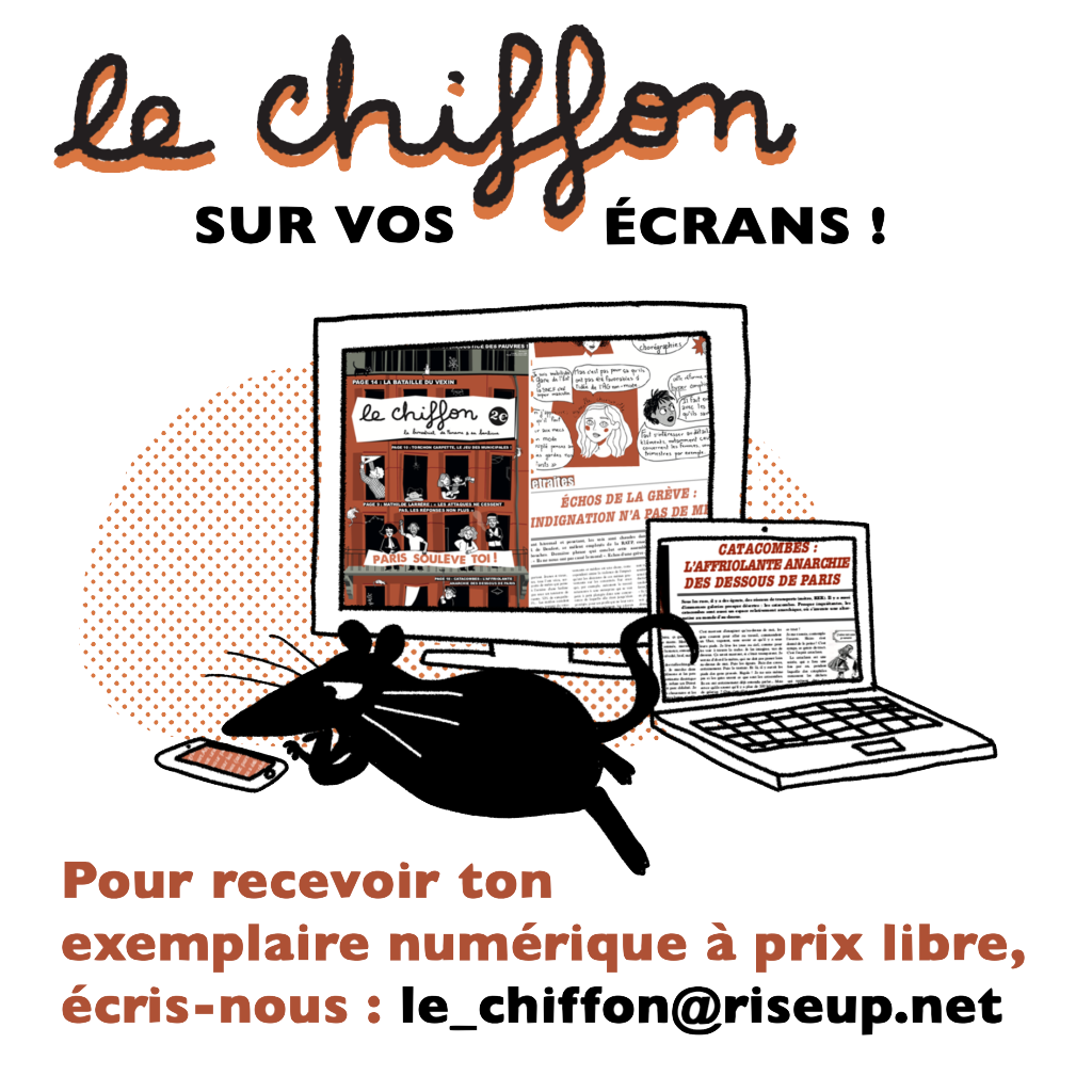 Le Chiffon - Le journal critique et indépendant de Paname et sa banlieue